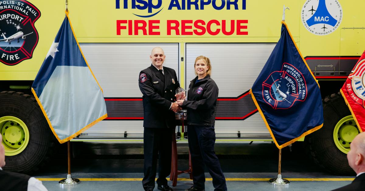 MSP Airport Fire Department celebrates special honors, announces 2025 ...
